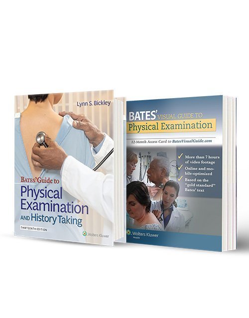 Bates’ Pocket Guide to Physical Examination and History Taking + Bates ...